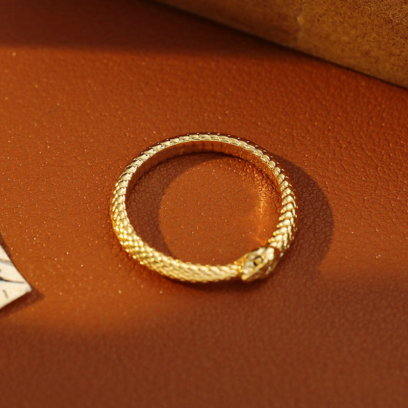 Vintage Small Snake Ring – Deegnt